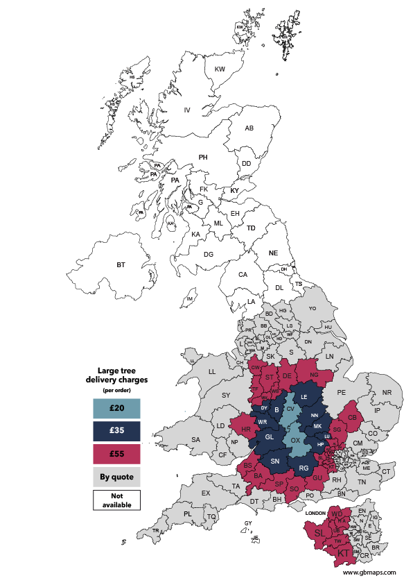 Buy online - Cotswold Trees - Direct from our Oxfordshire nursery